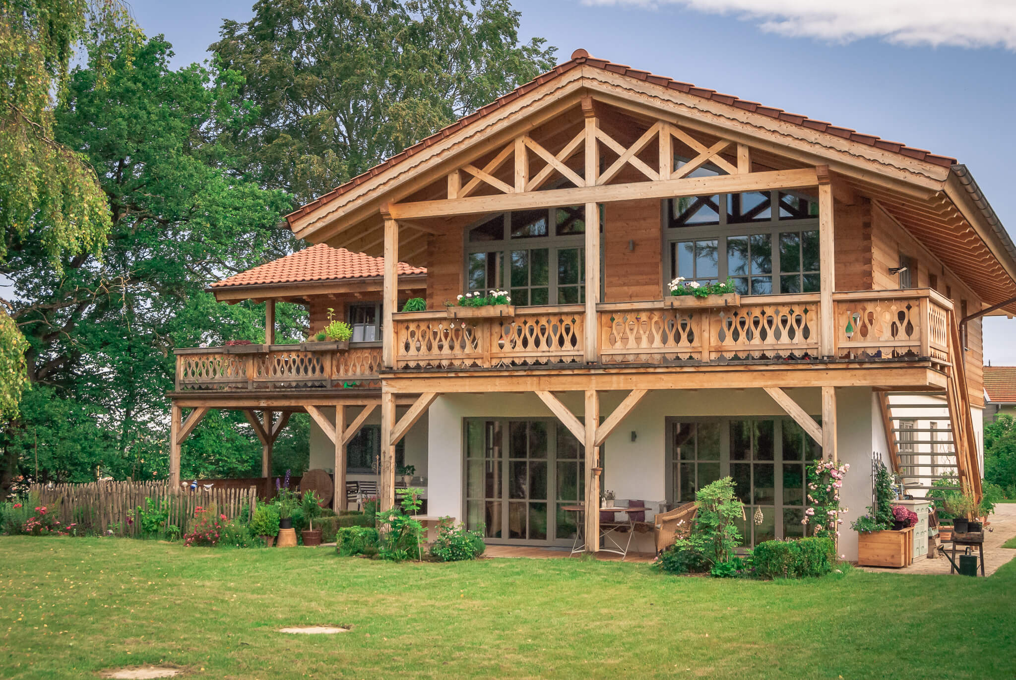 Massivholzhaus Chiemgau von Chiemgauer Holzhaus aus Bayern